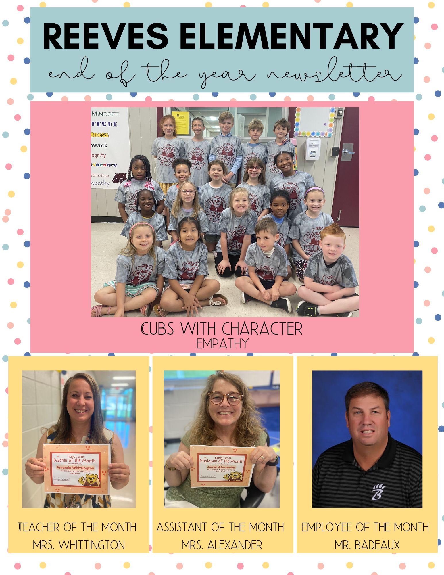 Home - Thomas L Reeves Elementary School