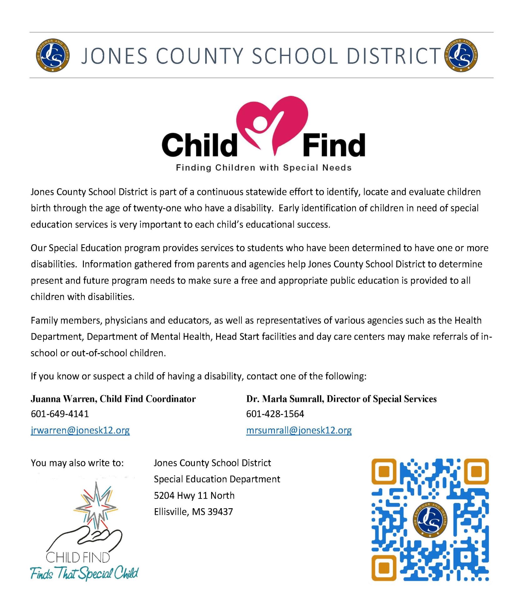 Departments - Jones County School District