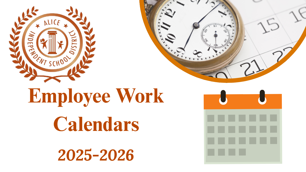 Employee Work Calendars - Alice Independent School District