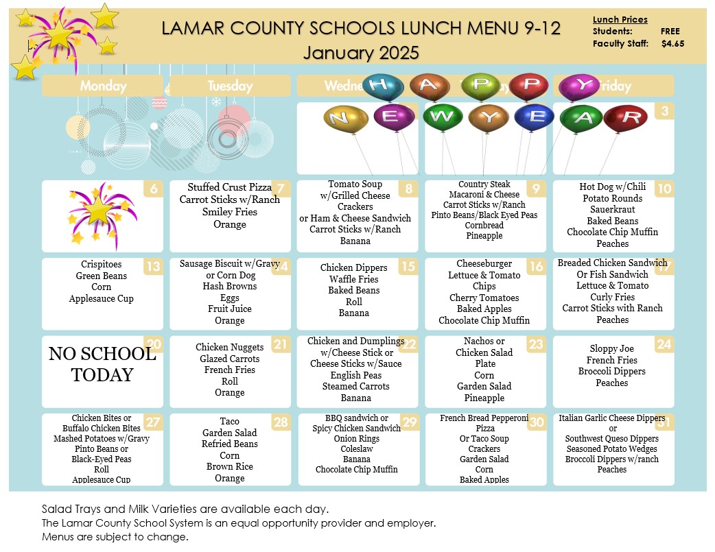Departments - Lamar County School District
