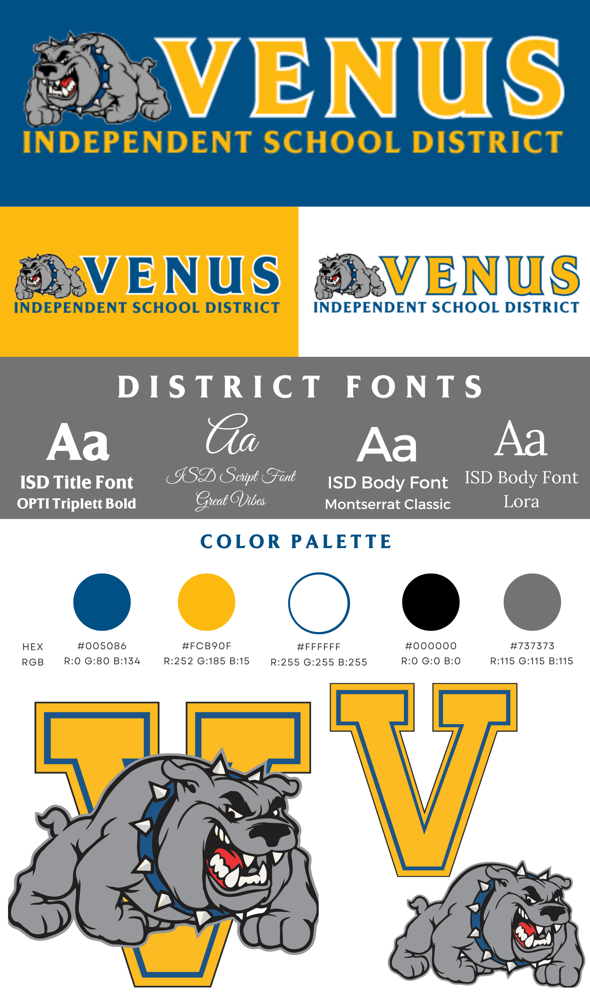 Branding - Venus Independent School District