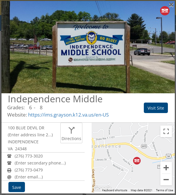 About IMS - Independence Middle