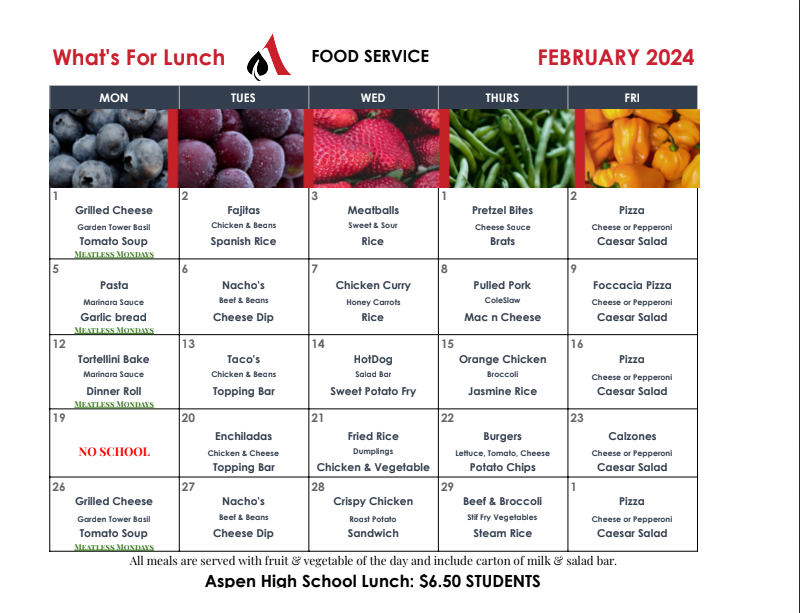 Food Services - Aspen School District