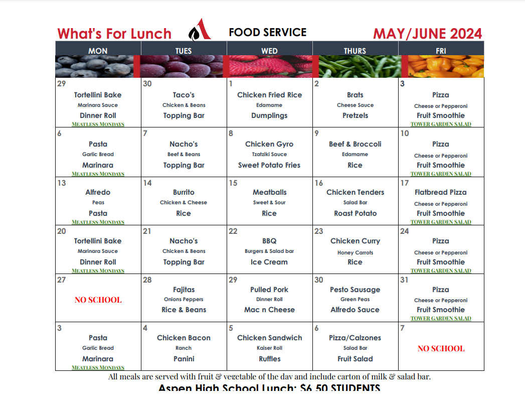 Food Services - Aspen School District
