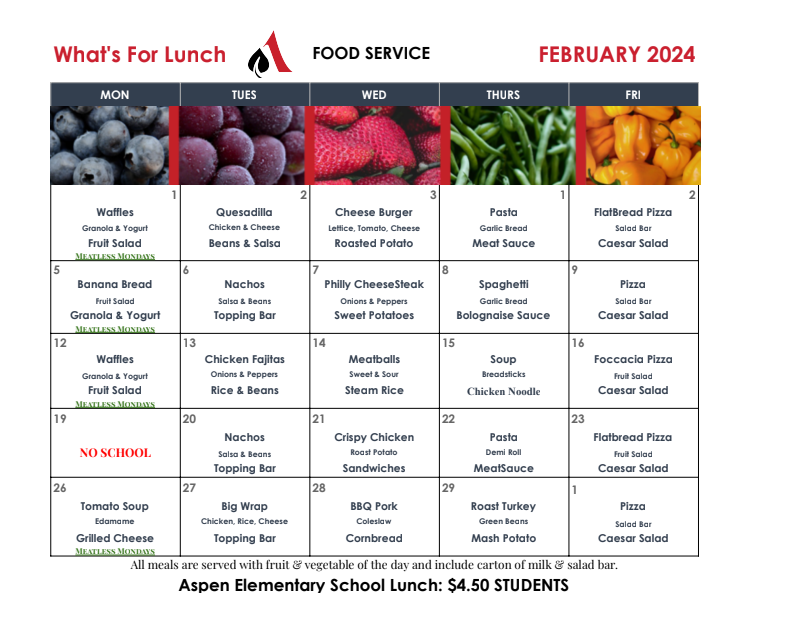 Food Services - Aspen School District
