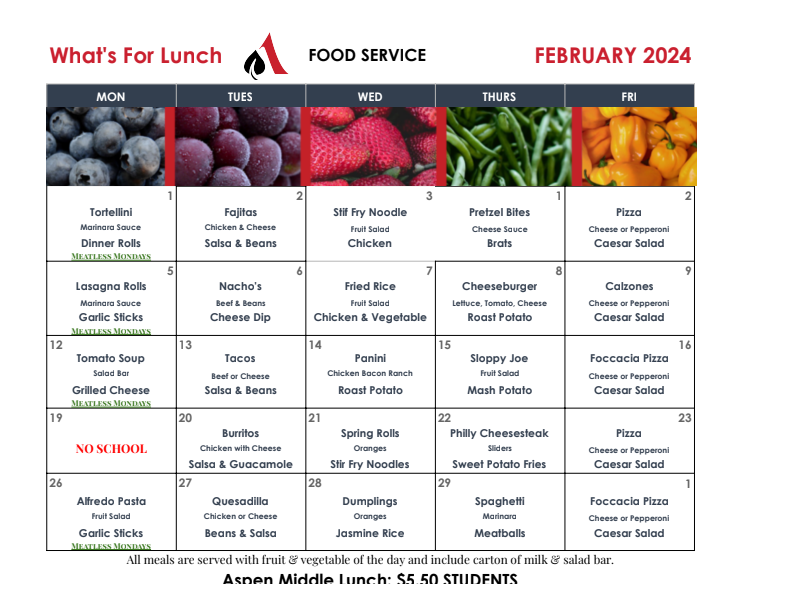 Food Services - Aspen School District
