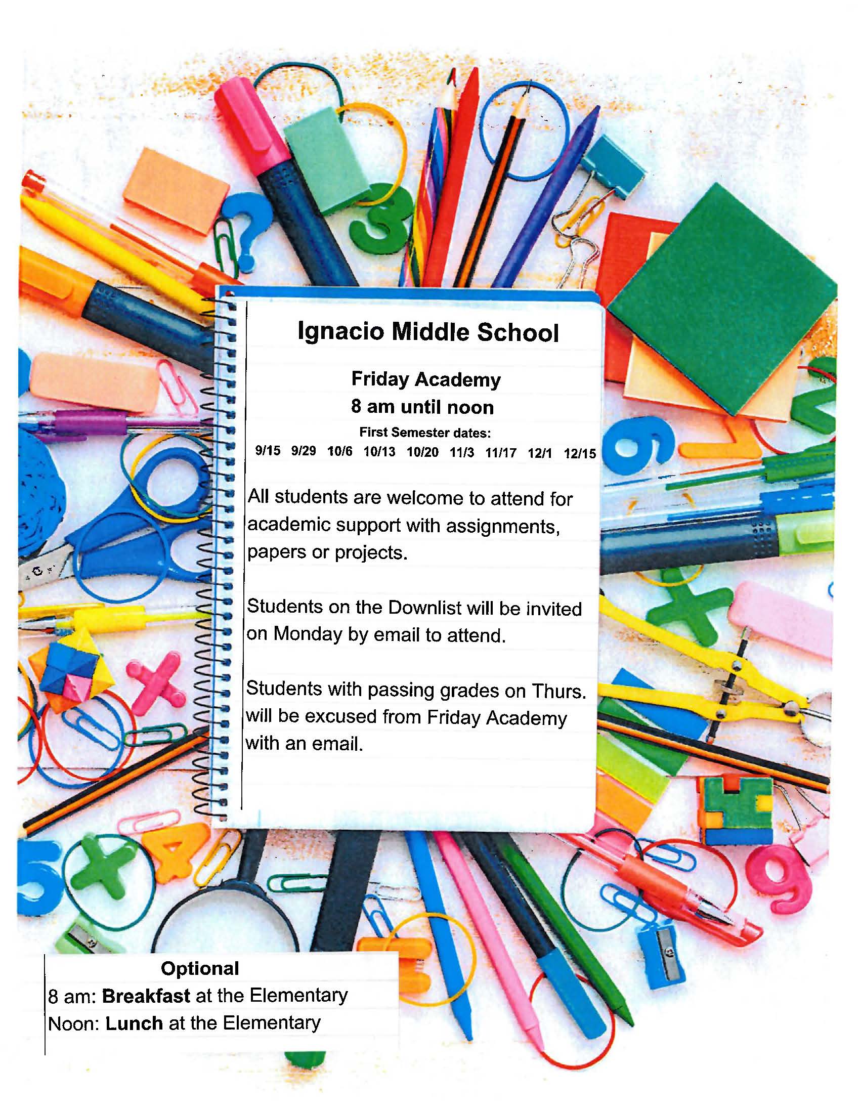 Home - Ignacio Middle School