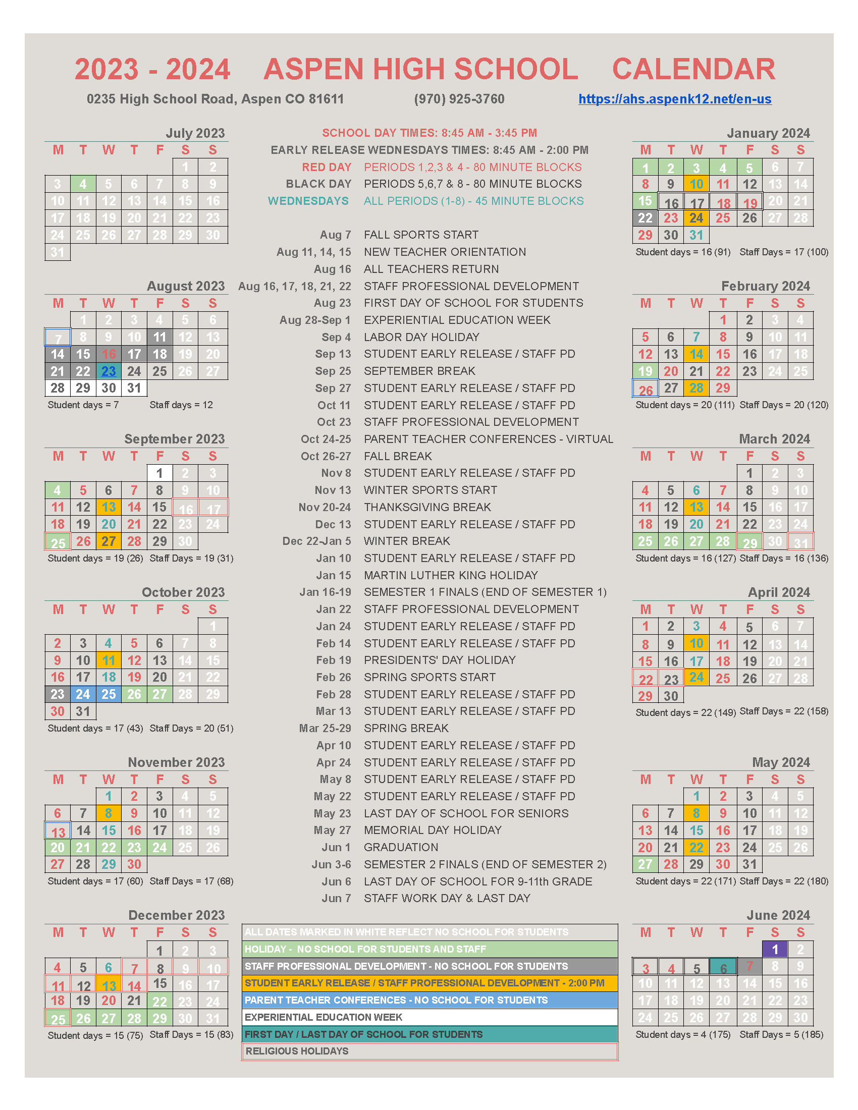 Home - Aspen High School