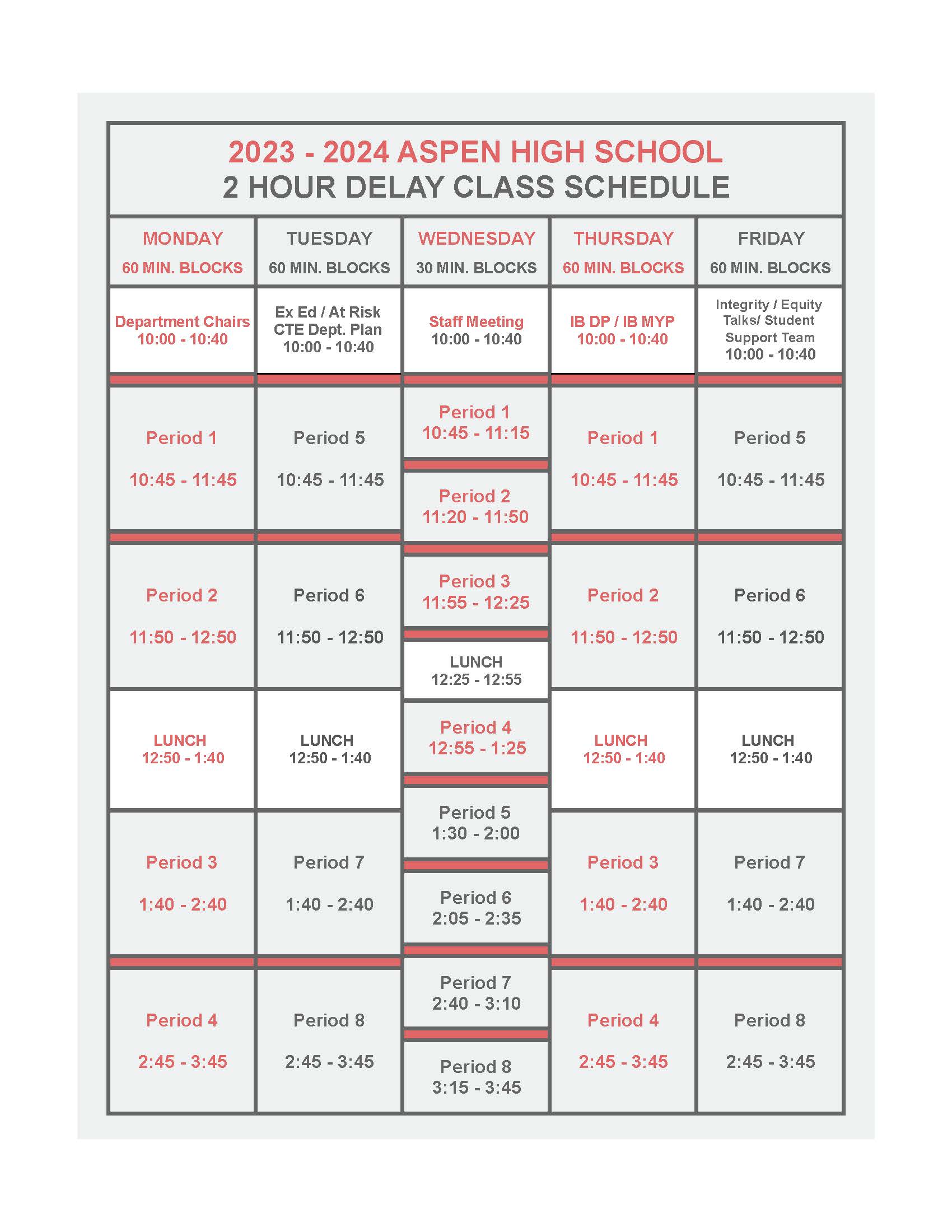 Home - Aspen High School
