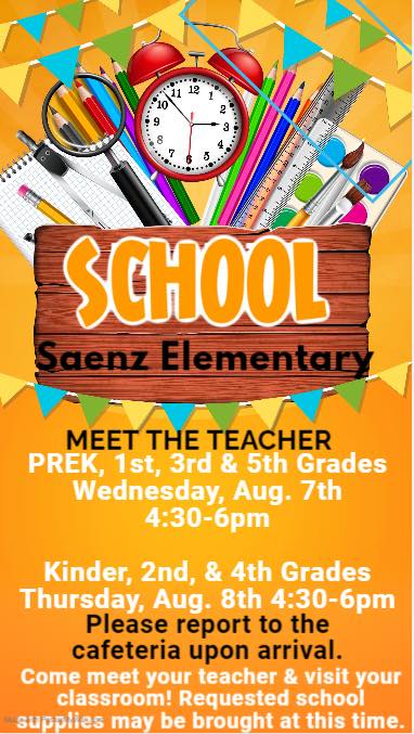 Home - Saenz Elementary
