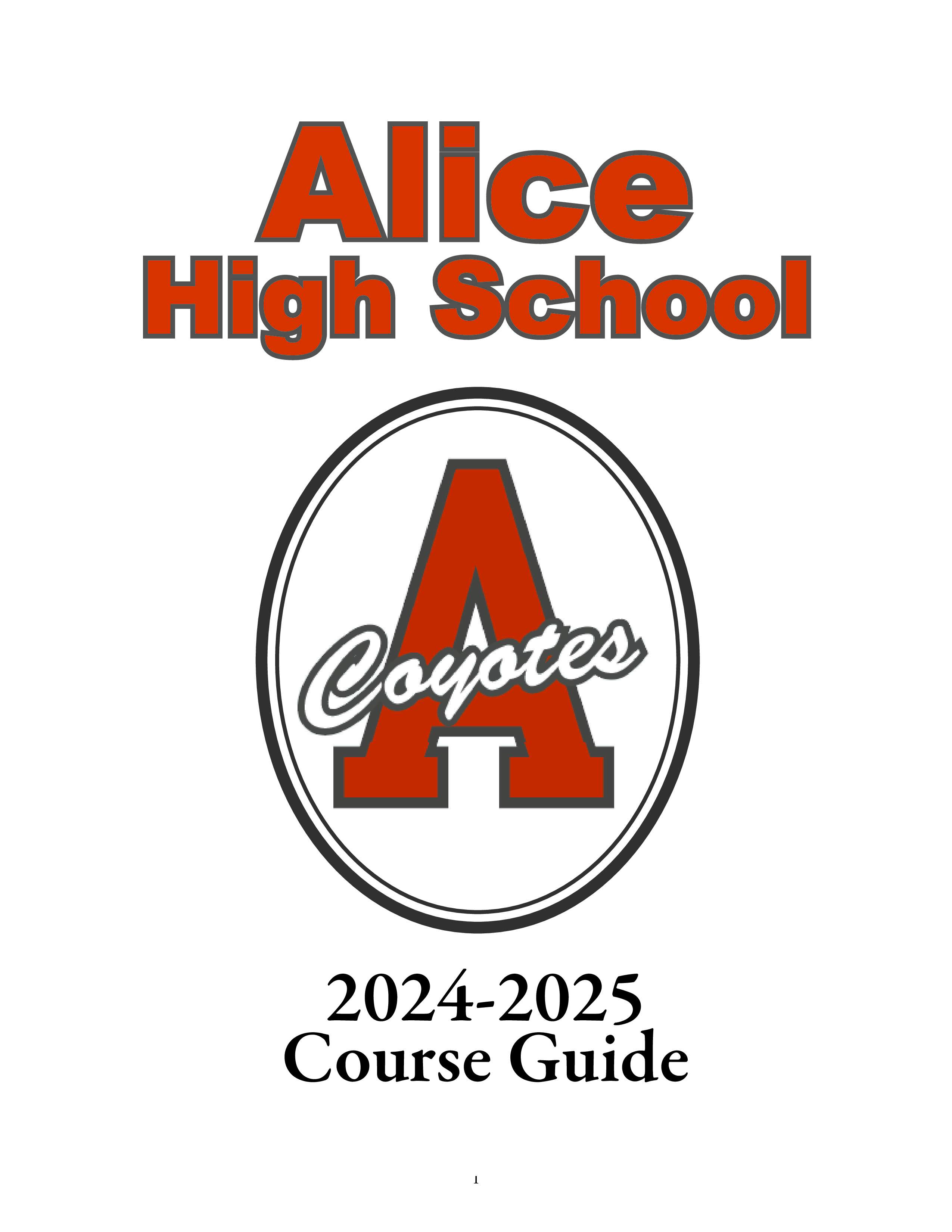 Home - Alice High School