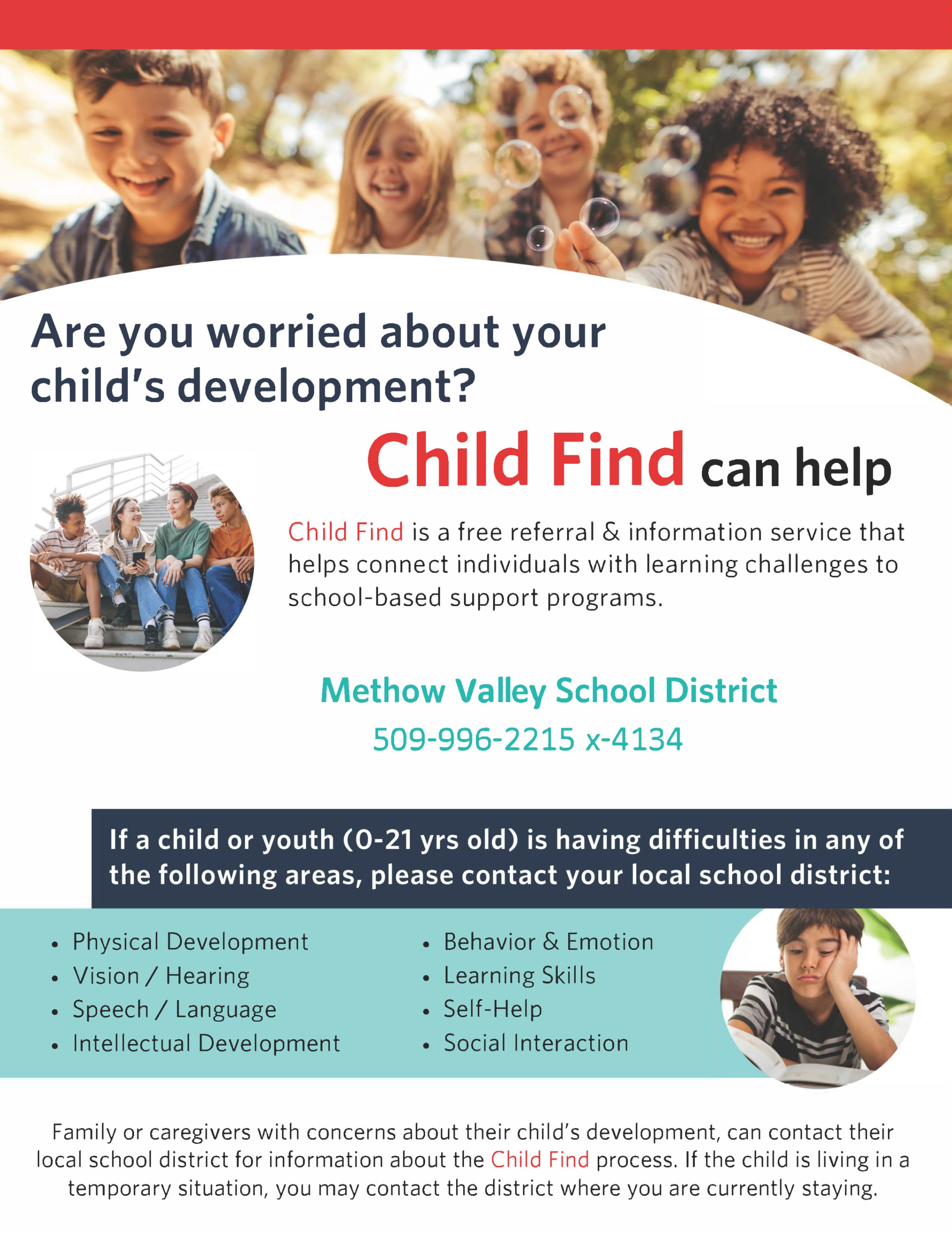 Special Education Services - Methow Valley School District