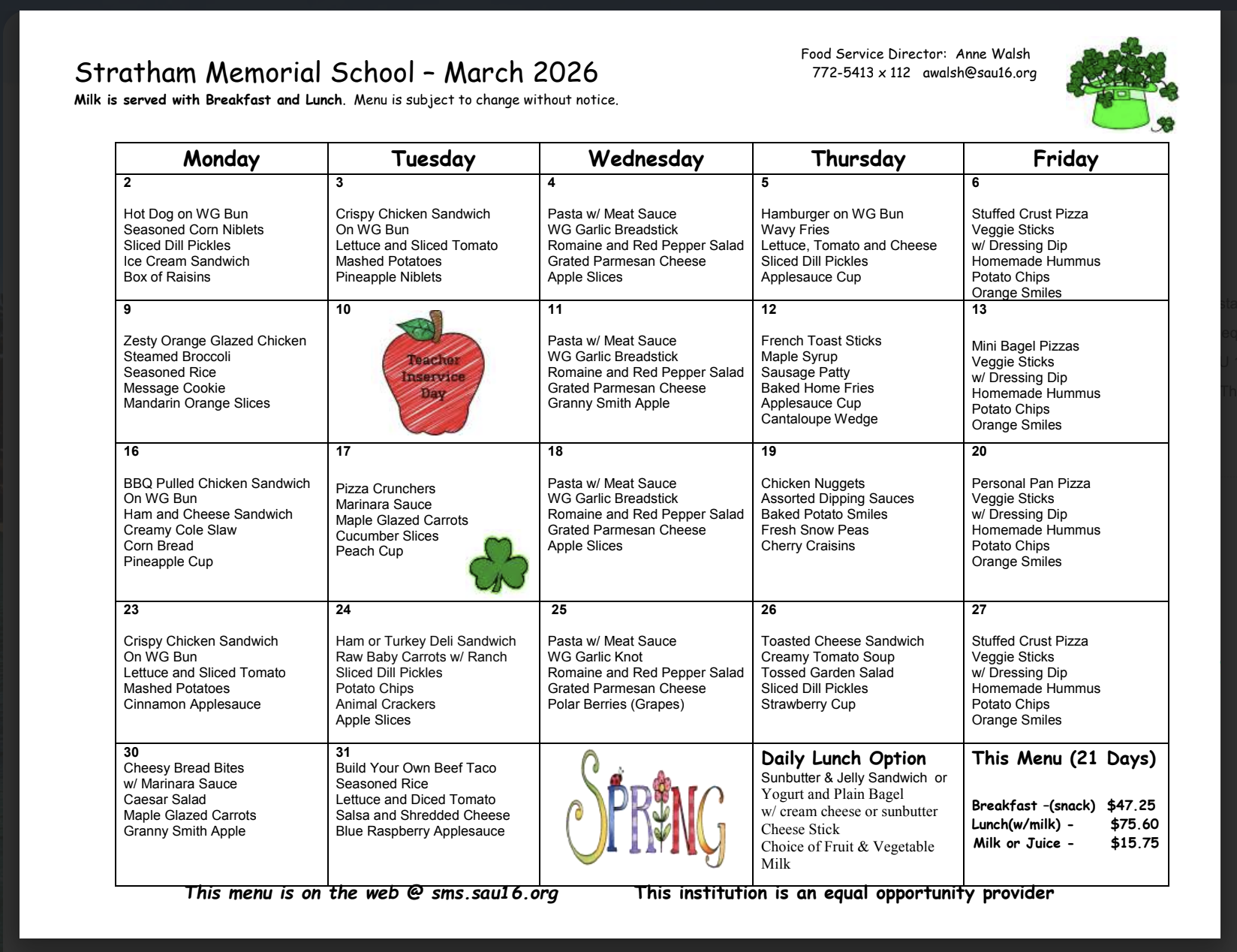 Home - Stratham Memorial School