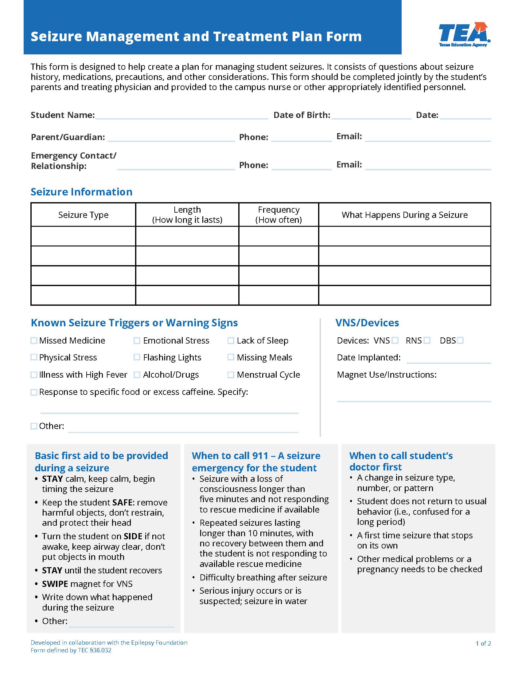 Parents - Condra School