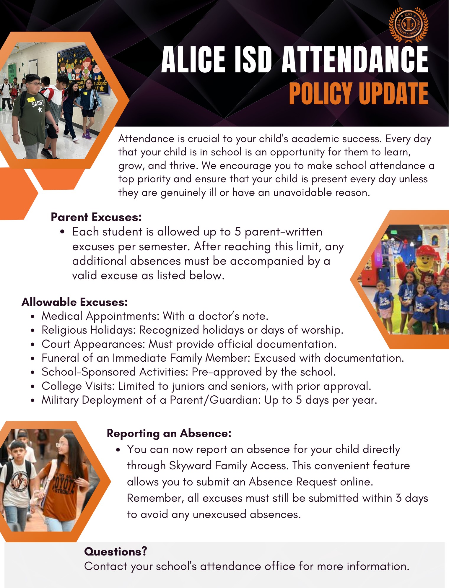 ATTENDANCE - Alice Independent School District