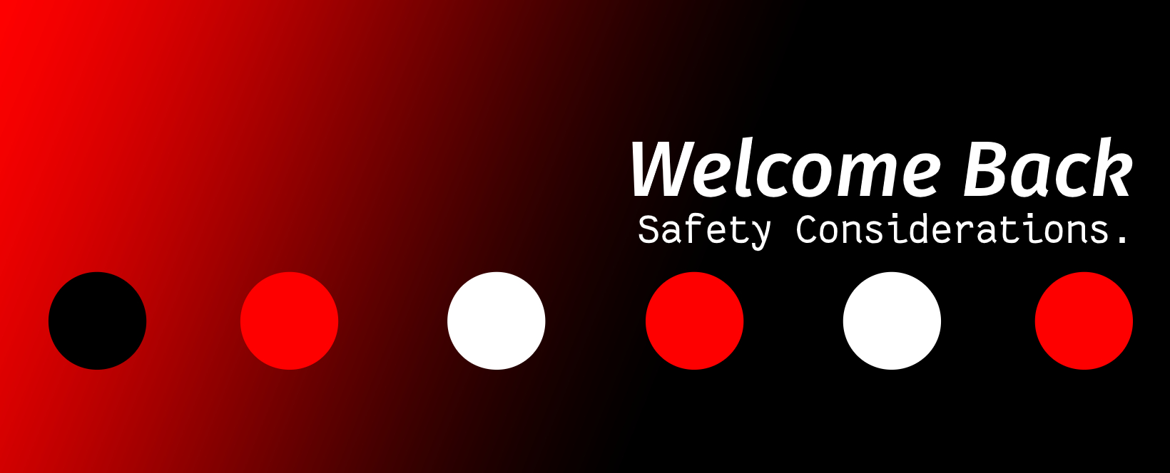 Welcome Back Safety Considerations - Aplington-Parkersburg School District