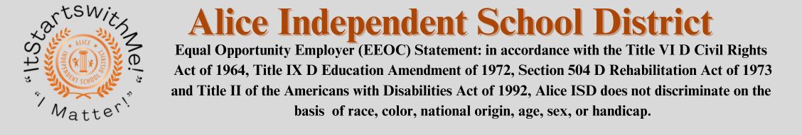 Human Resources - Alice Independent School District