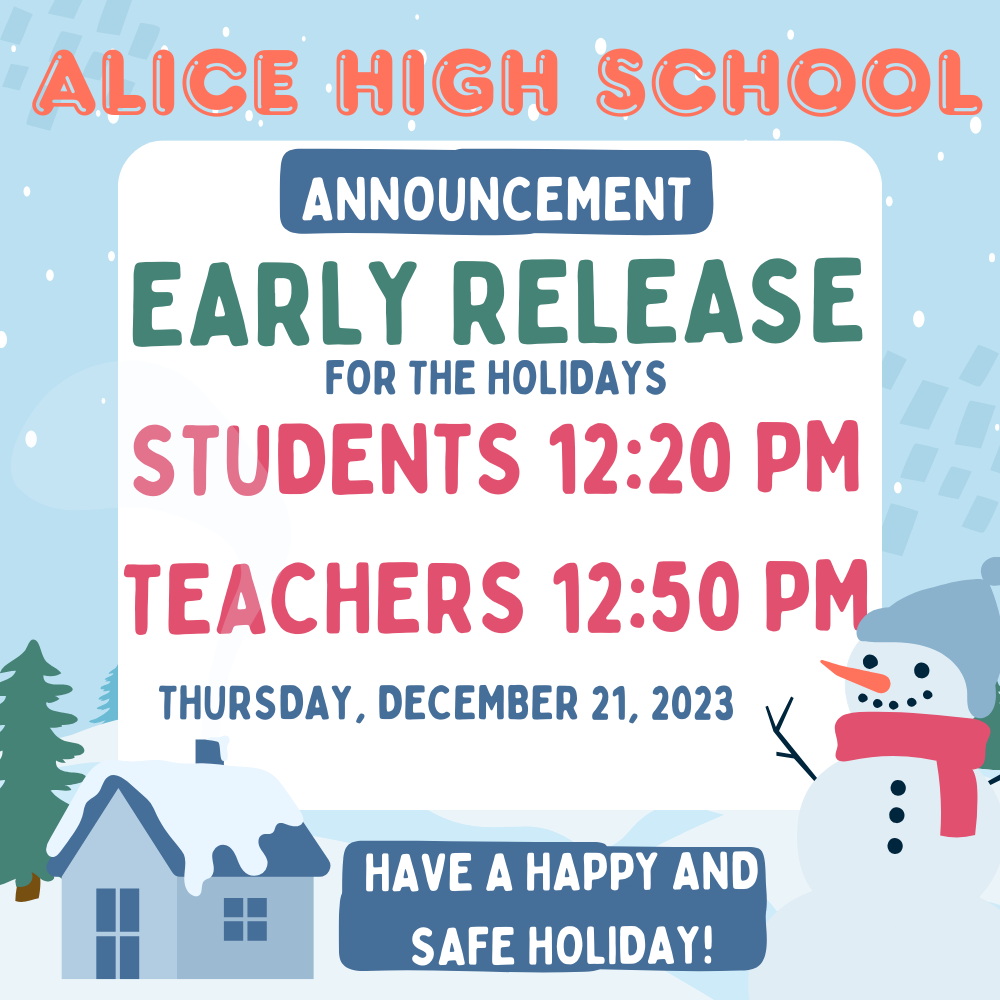 Home - Alice High School