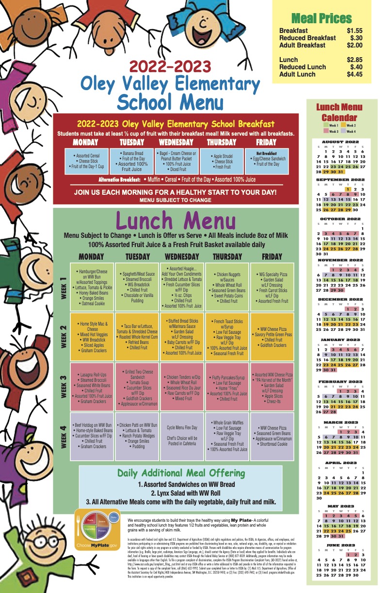 Departments - Oley Valley School District