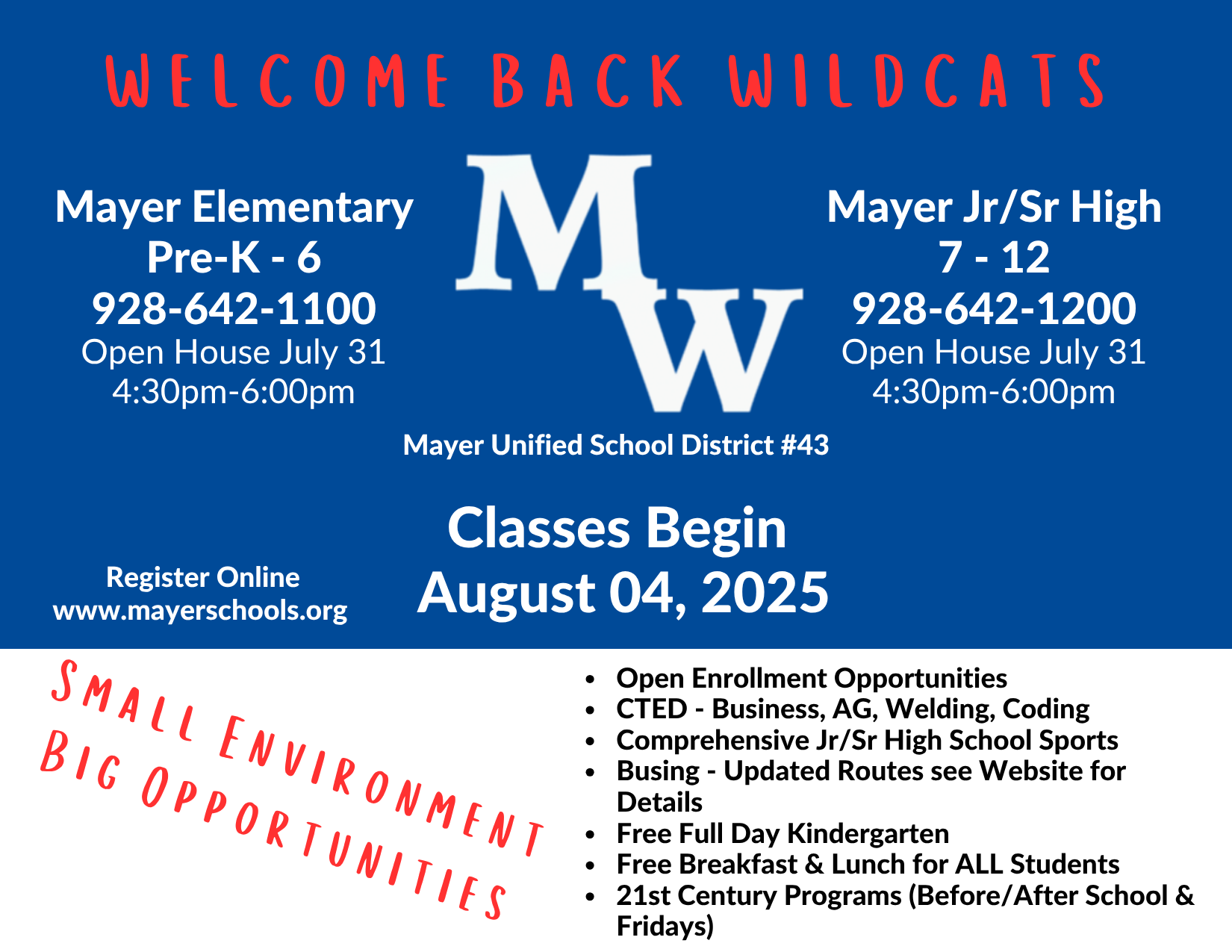 Home - Mayer High School