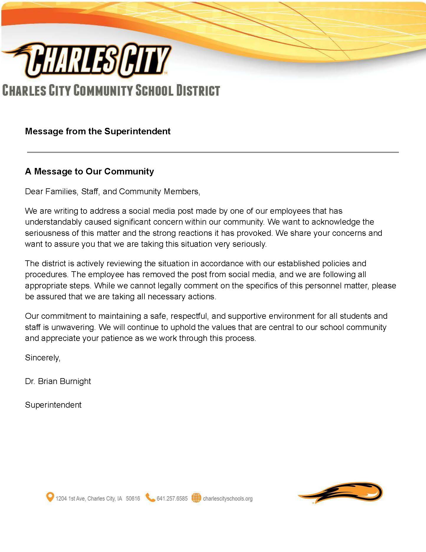 Home - Charles City Community School District