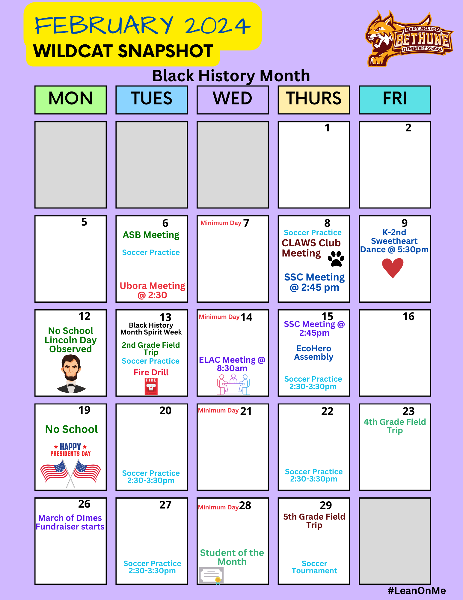 Home - Mary McLeod Bethune Elementary